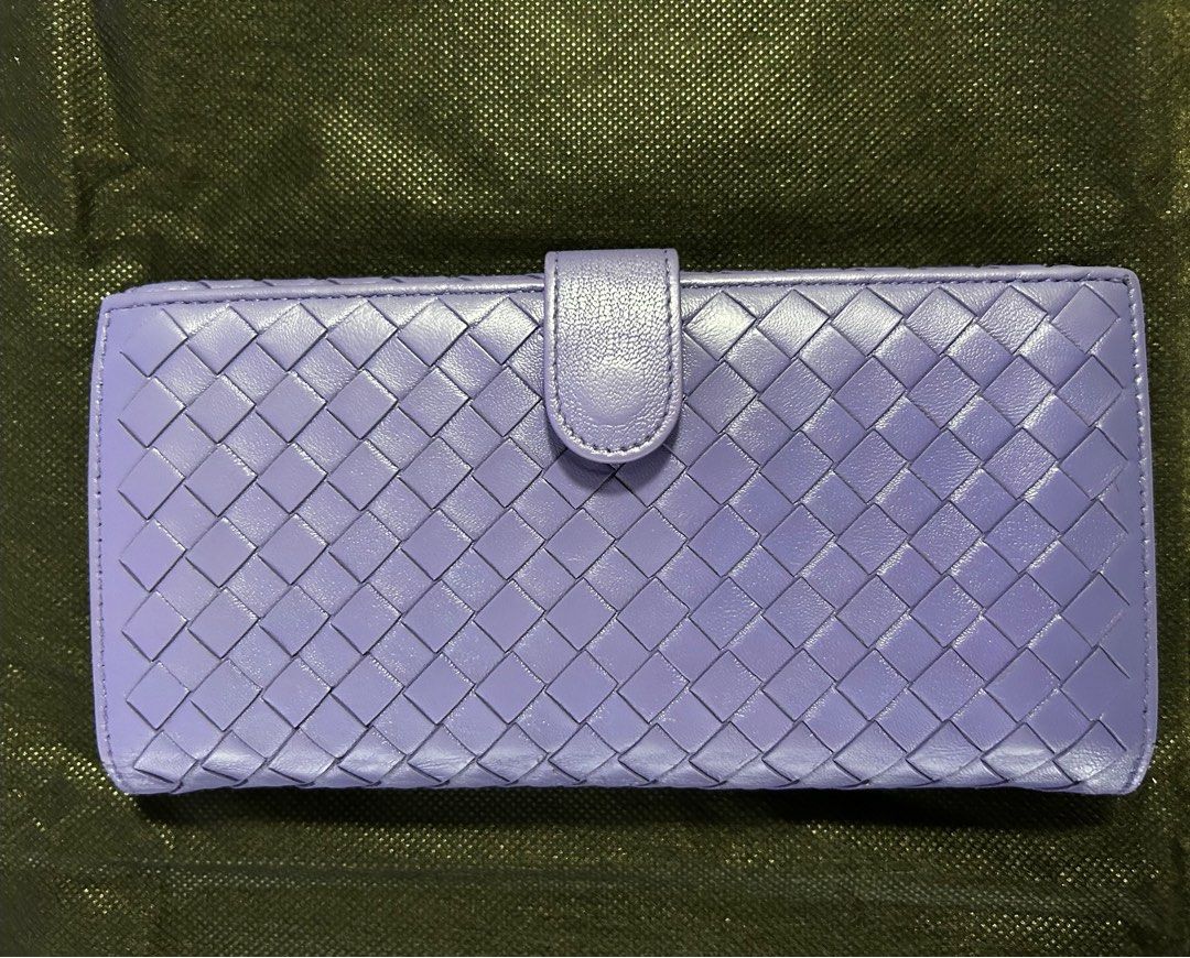 Bottega Veneta Long Wallet In Intrecciato Leather, Luxury, Bags ...
