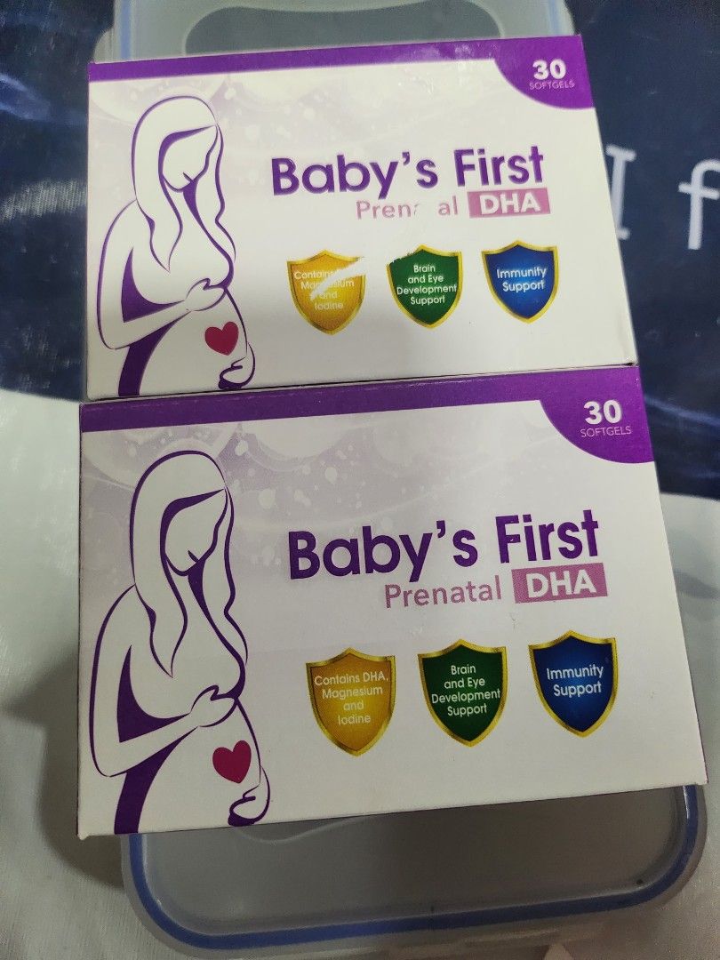 Brand New Baby First Prenatal DHA, Babies & Kids, Maternity Care on ...