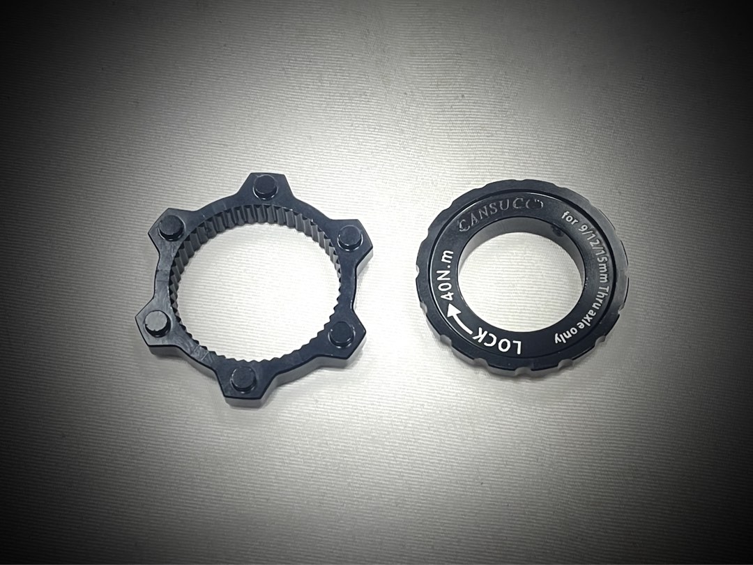 Brand New Bicycle Wheel Rotor Center Lock Conversion Lockring ...