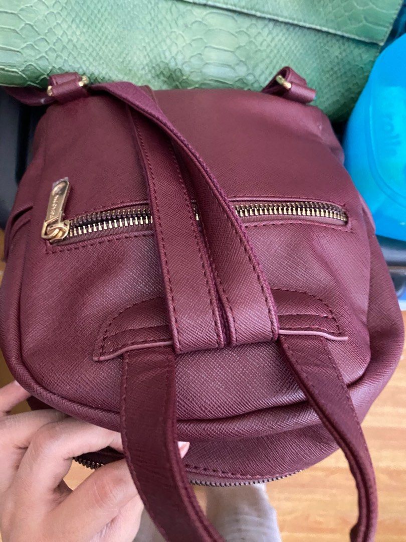 Branded Red Secosana Bag on Carousell