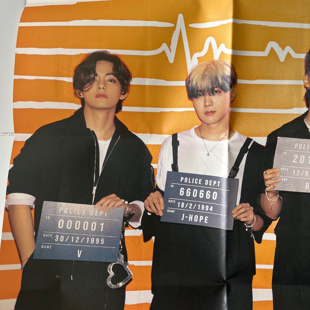 BTS Butter Poster (Folded), Hobbies & Toys, Collectibles & Memorabilia ...