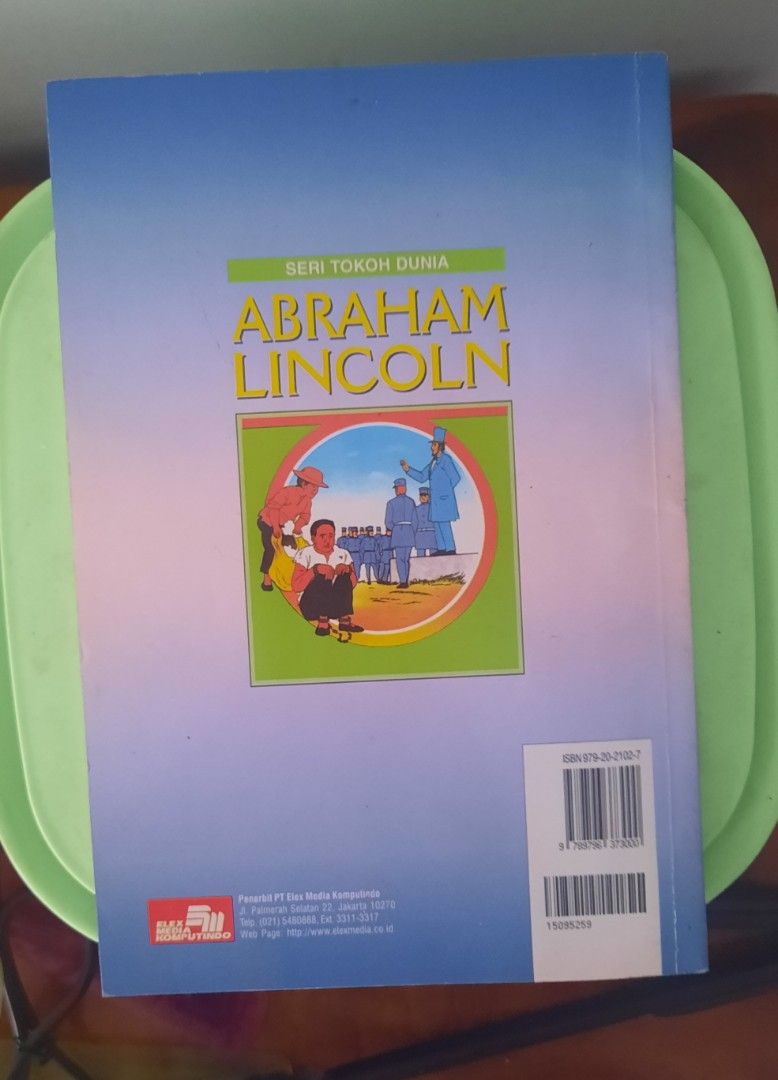 Buku Seri Tokoh Dunia, "ABRAHAM LINCOLN", Buku & Alat Tulis, Buku di ...