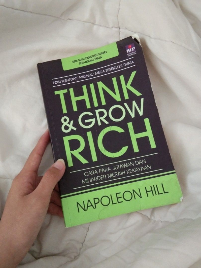 Buku Think And Grow Rich Napoleon Hill Ori Preloved On Carousell