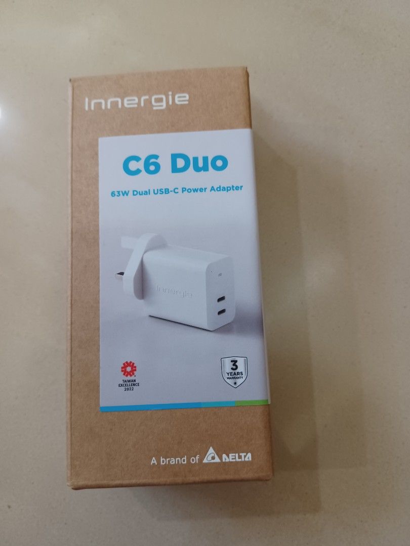 C6 Duo New 63W USB-C Power Adapter, TV & Home Appliances, Electrical ...