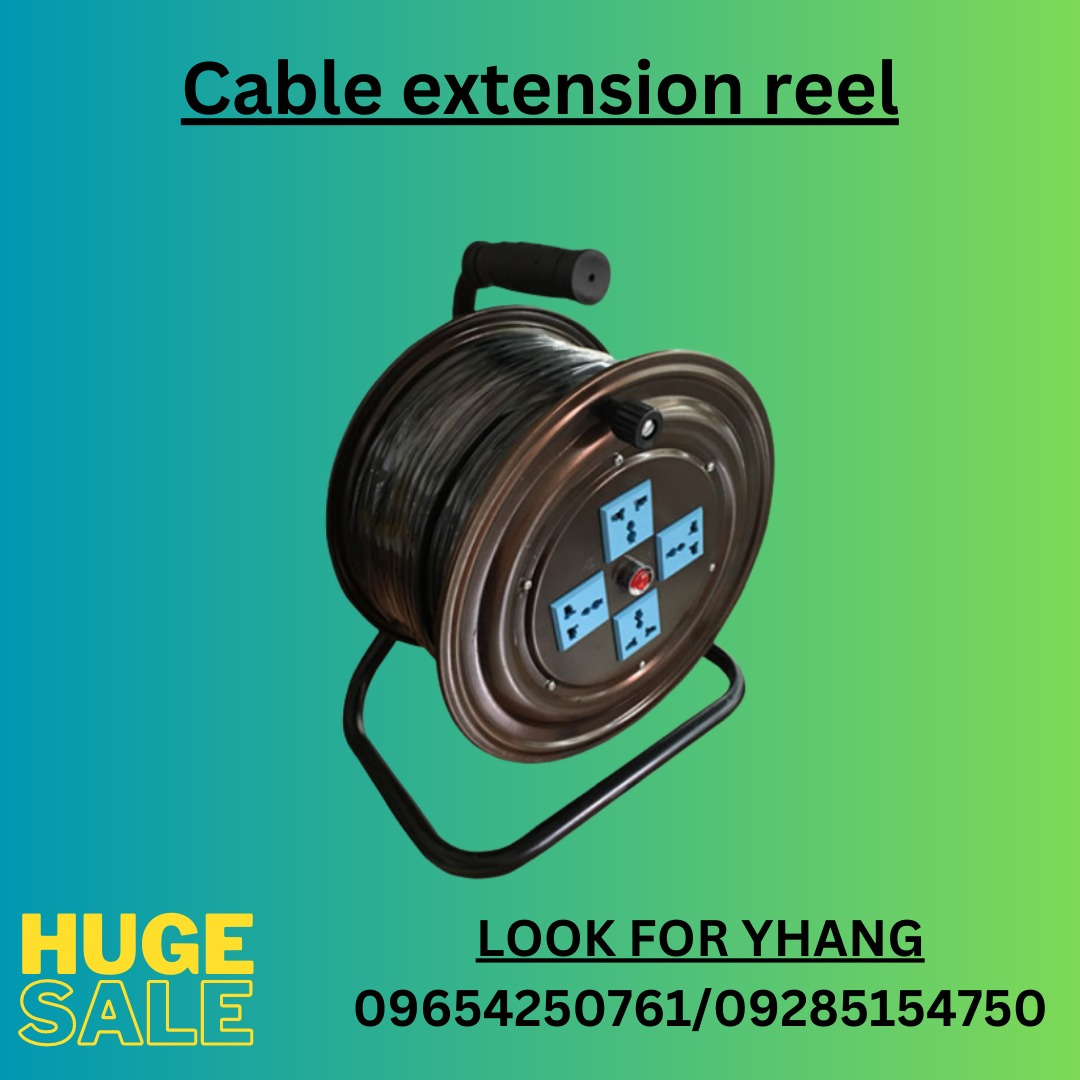 Cable extension reel, Commercial & Industrial, Construction Tools ...