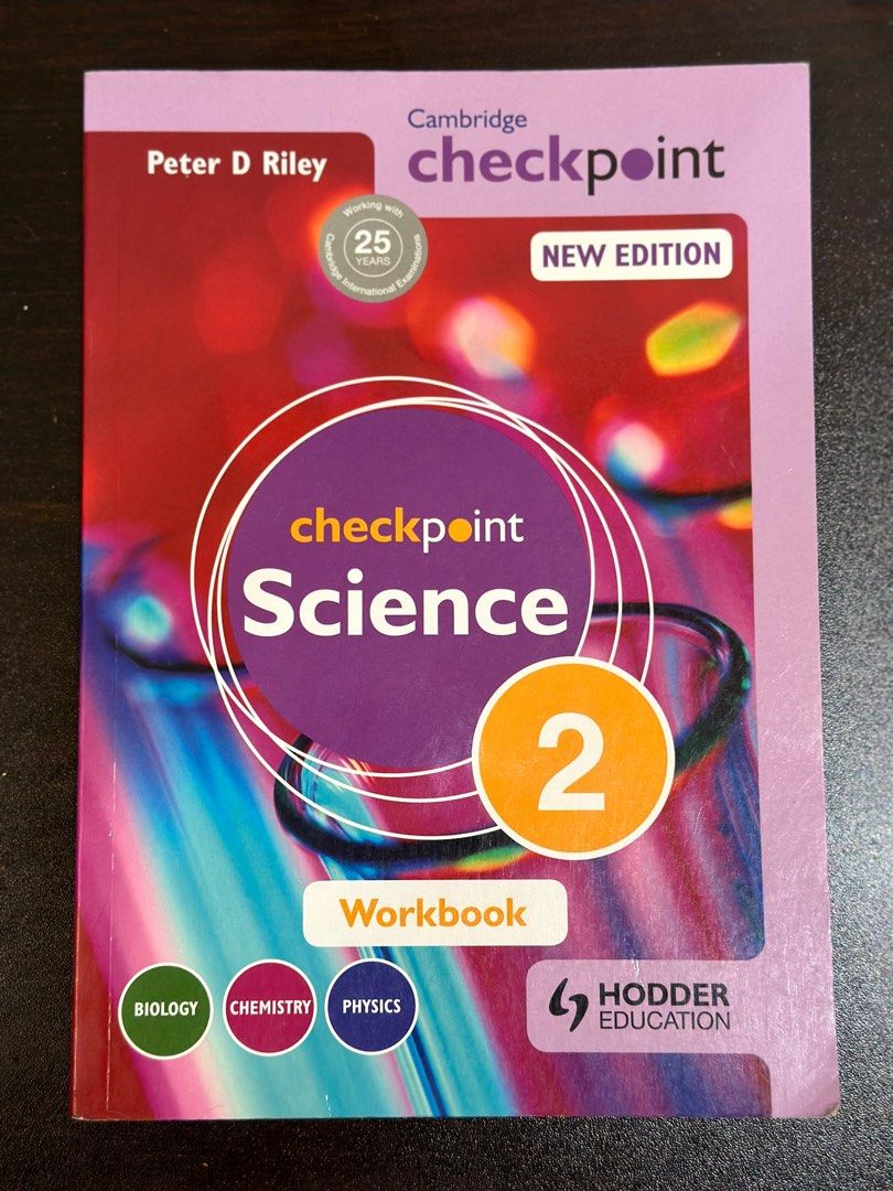 Cambridge Checkpoint New Edition Science Workbook 2 (Hodder Education ...