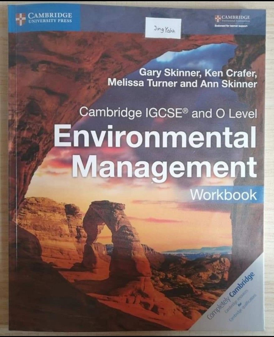 Cambridge IGCSE and O Level Environmental Management Coursebook ... Cambridge IGCSE and O Level Environmental Management Coursebook ...