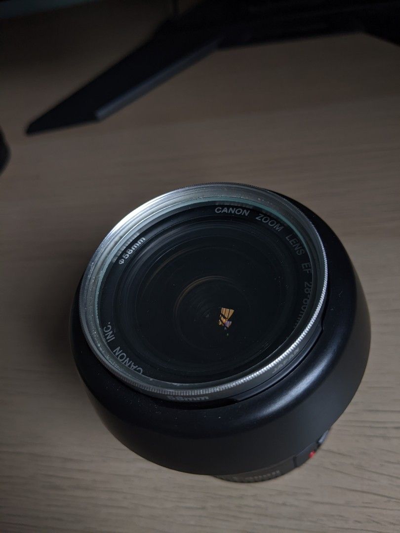 Canon 28-80mm Camera Lens with EW-60C Lens Hood (EF Mount), Photography ...