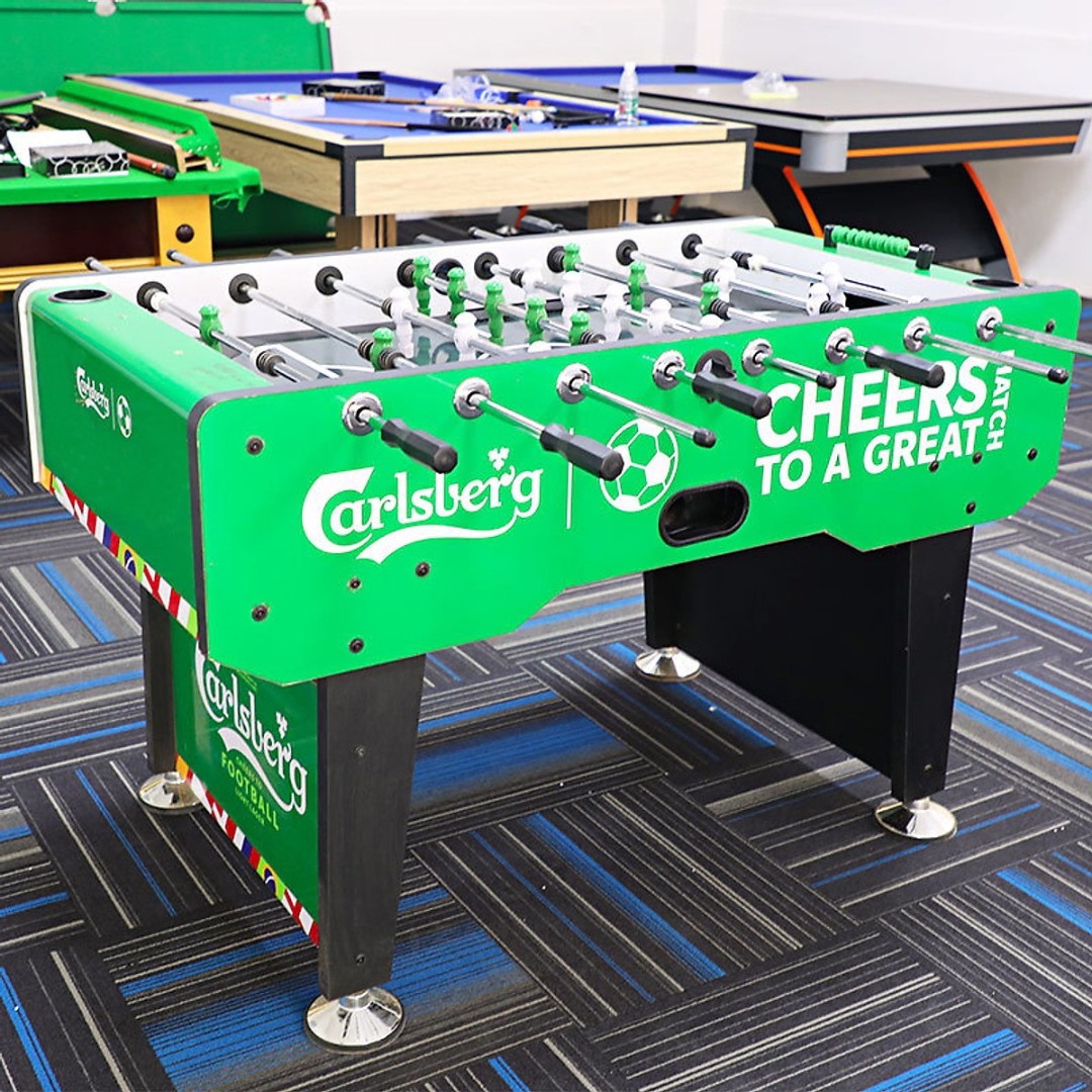 CARLSBERG Soccer Table 101Z Competition Standard, Foosball Table ...