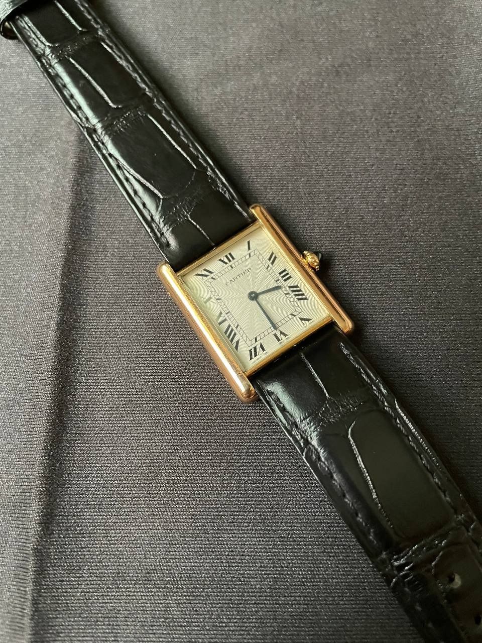 Cartier Tank Louis Ref 96065, Luxury, Watches on Carousell