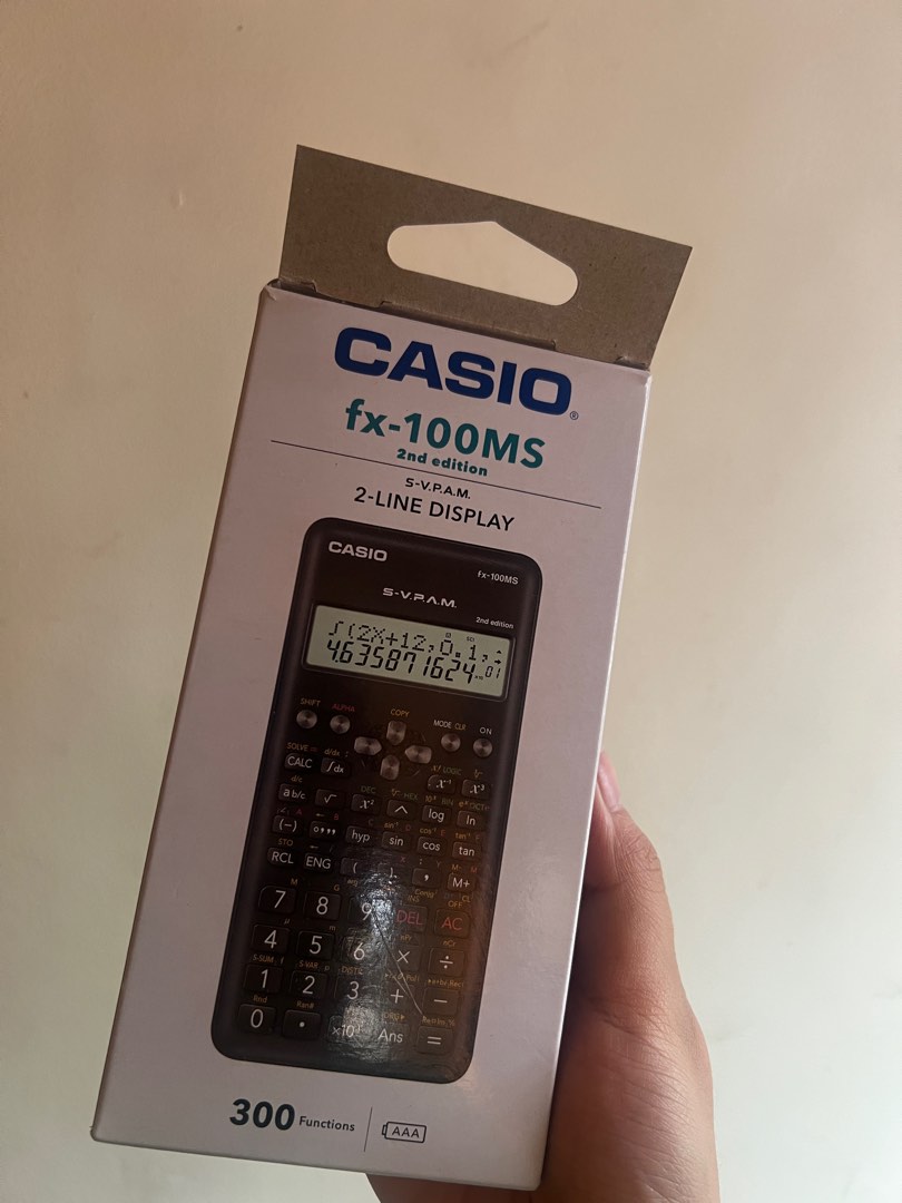Casio Calculator fx-100MS on Carousell