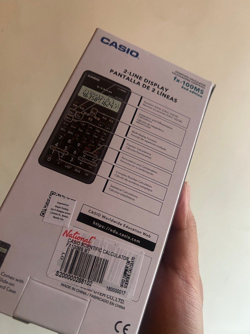 Casio Calculator fx-100MS on Carousell