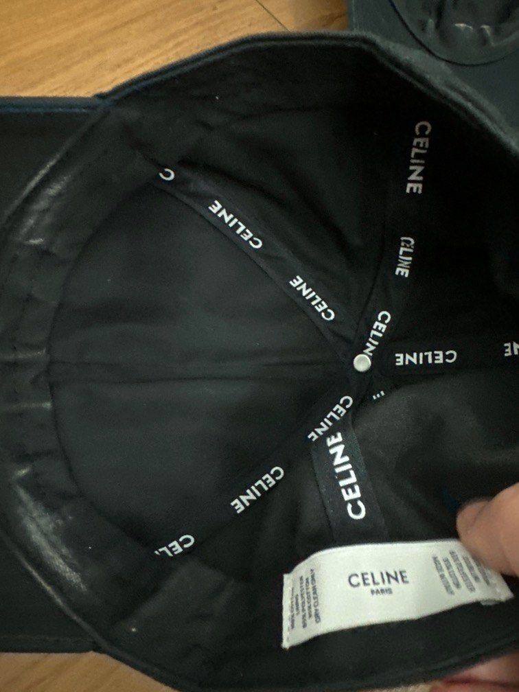 Celine cap - unisex - black, Men's Fashion, Watches & Accessories, Caps ...