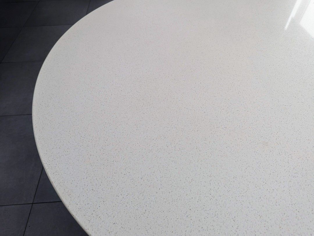 Cellini Quartz Round Dining Table, Furniture & Home Living, Furniture ...