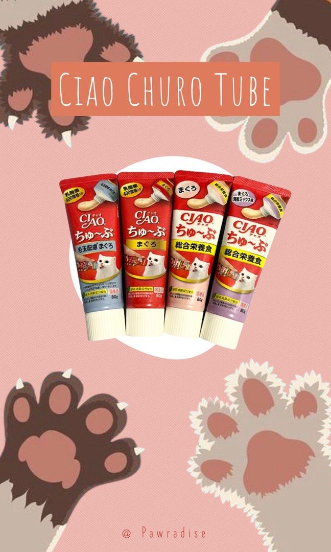 Ciao Churo Tube, Pet Supplies, Pet Food on Carousell