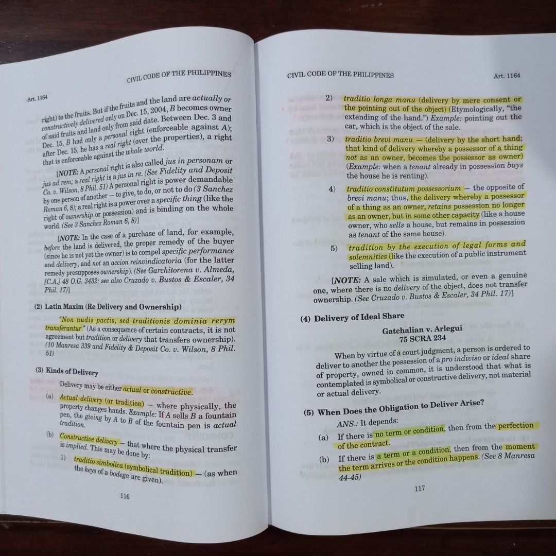 Civil Code Annotated Volume 4 - Prescriptions Obligations and Contracts ...