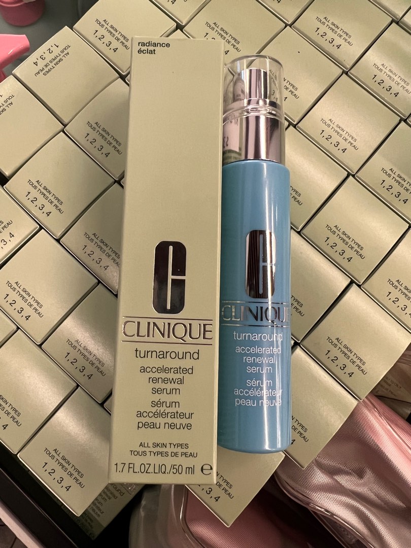 Clinique turnaround renewal serum 50ml, Beauty & Personal Care, Face ...