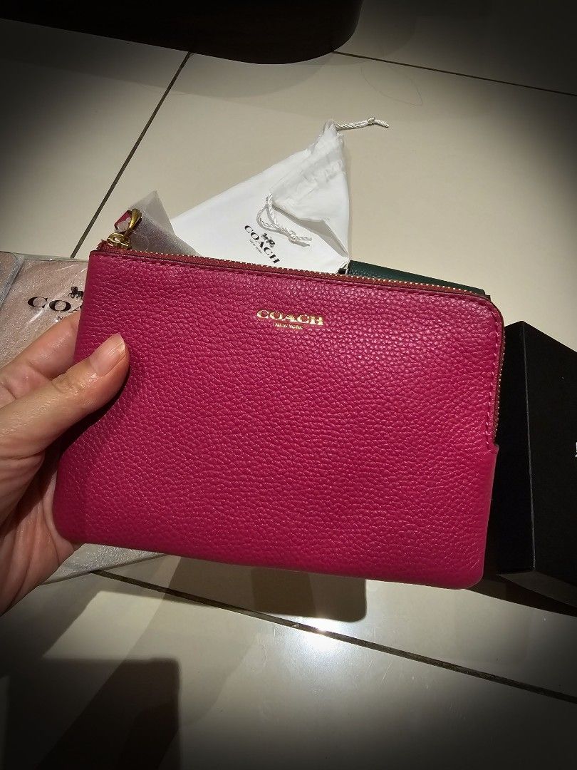 Coach Original Small Leathers Good (SLG), Luxury, Bags & Wallets on ...