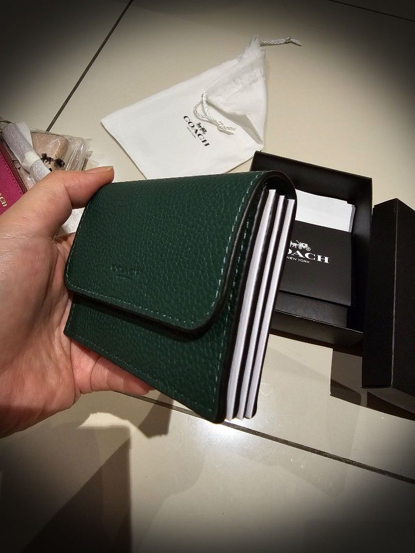 Coach Original Small Leathers Good (SLG), Luxury, Bags & Wallets on ...
