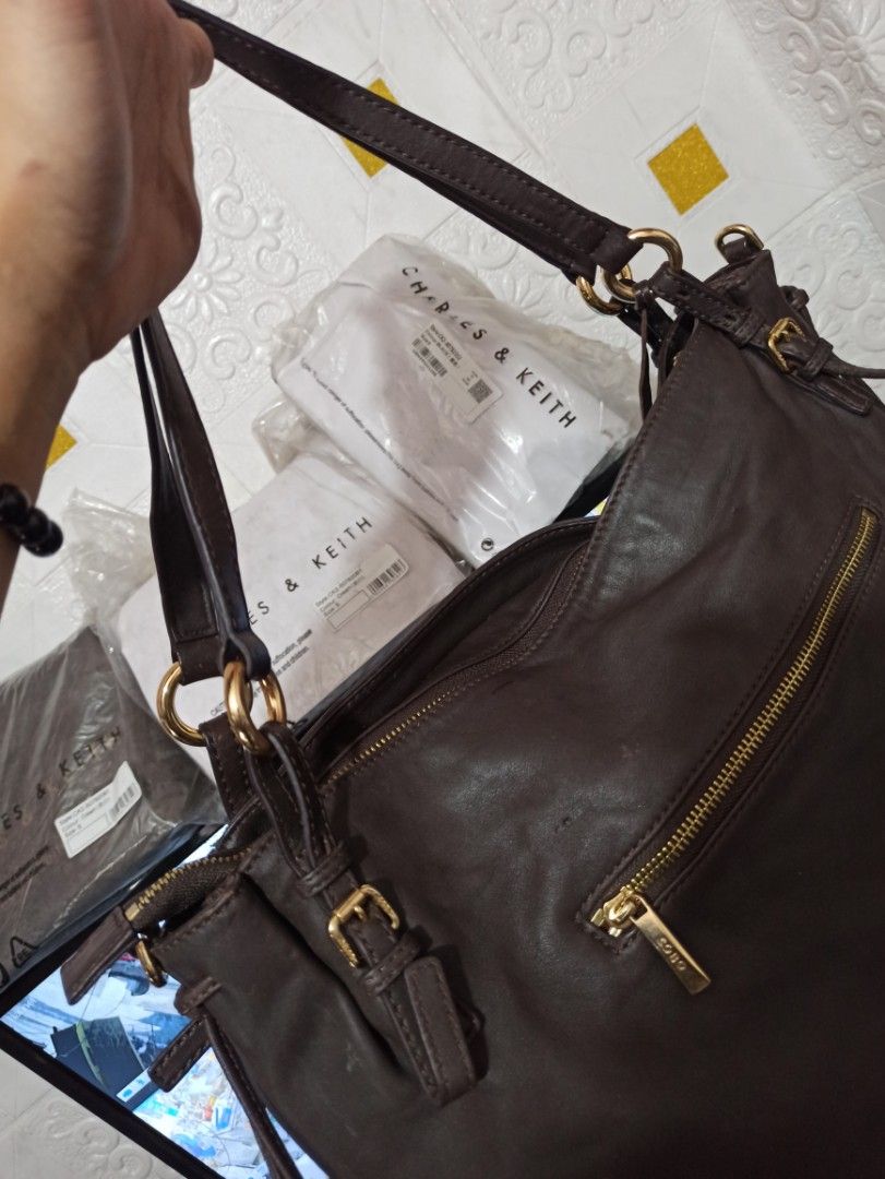 Cobo Bag Pure Leather, Luxury, Bags & Wallets on Carousell