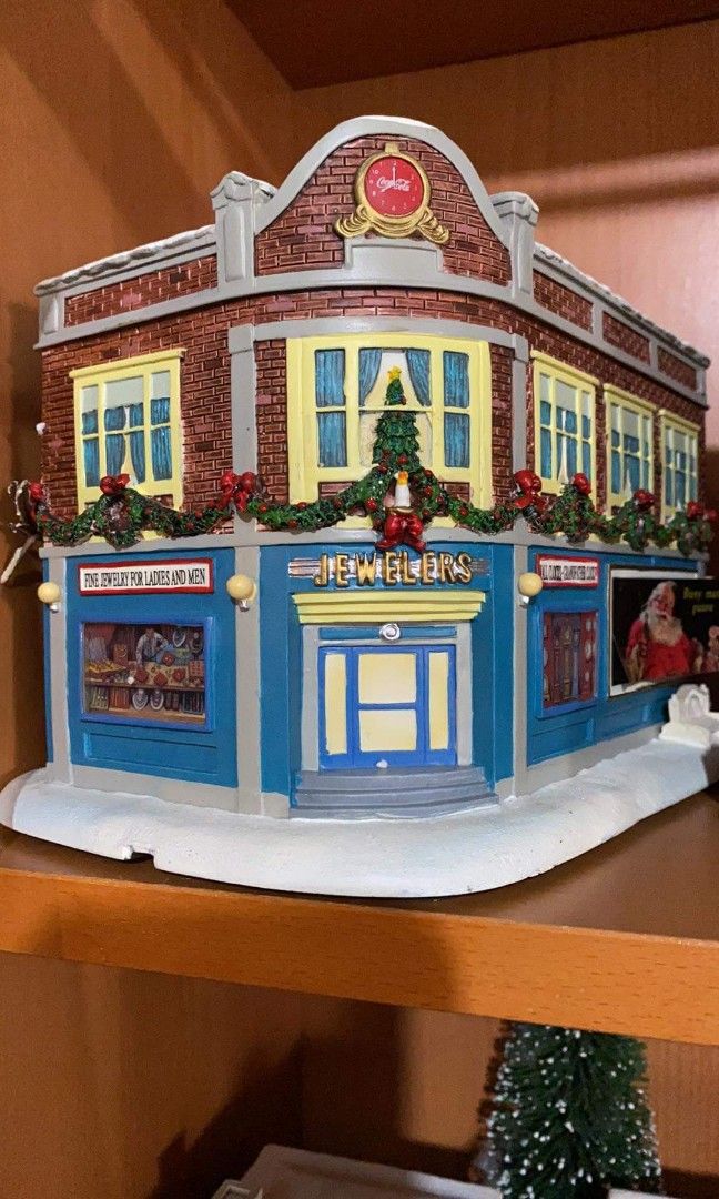 Coca cola village houses (set of 10), Hobbies & Toys, Memorabilia ...