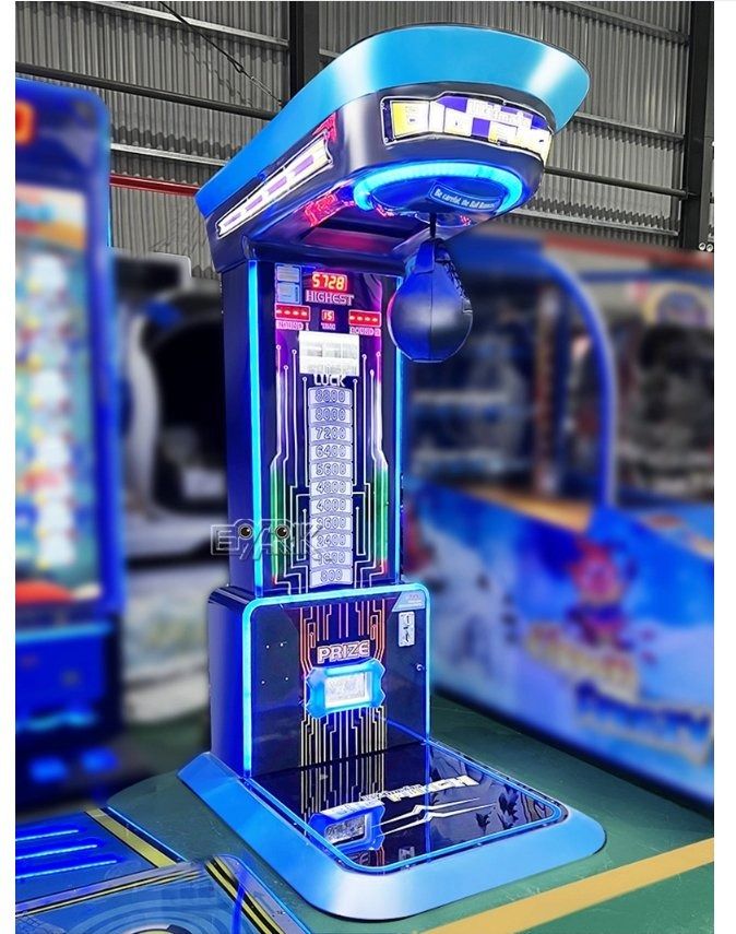 COIN OPERATED DRAGON FIRST 3 SPORT ARCADE ELECTRONIC BOXING MACHINE ...