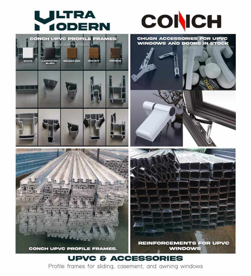 Conch uPVC Profiles (Window and Door Frames) on Carousell
