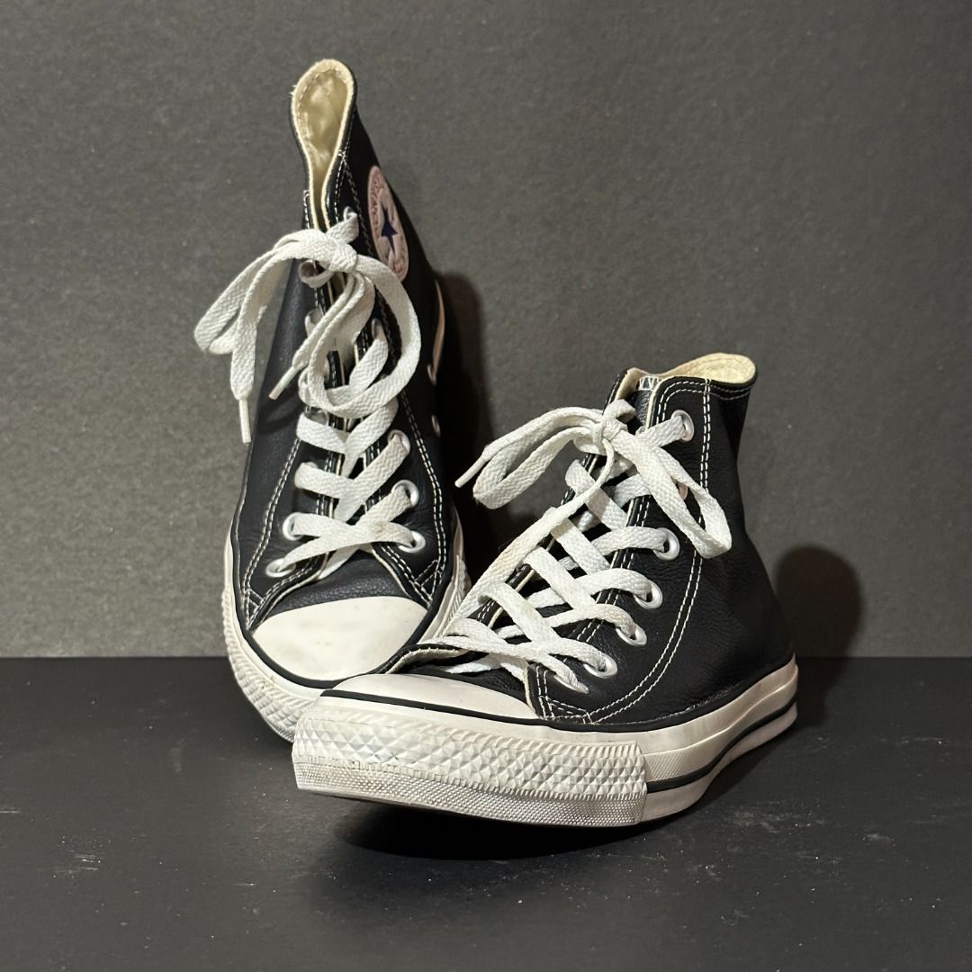 CONVERSE LEATHER, Women's Fashion, Footwear, Sneakers on Carousell