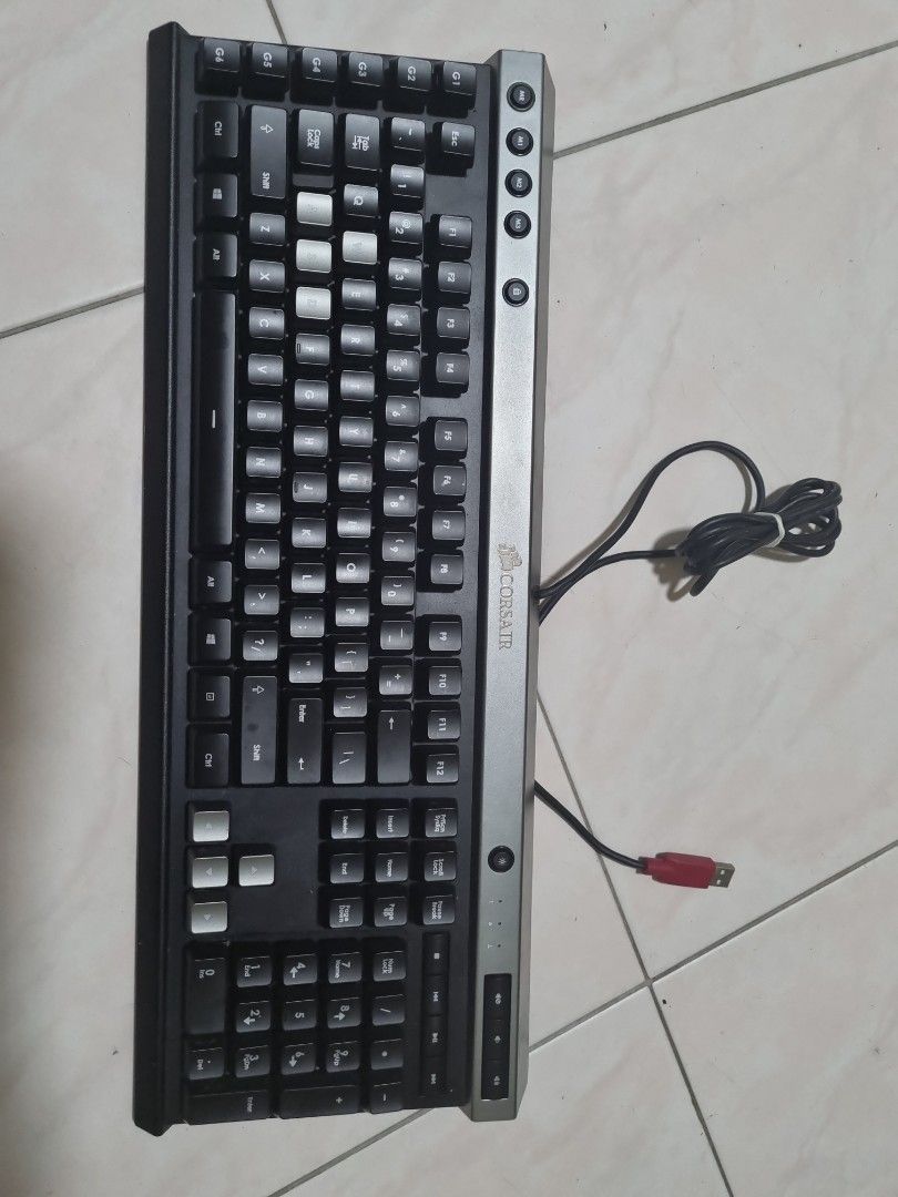 Corsair k30 raptor membrane keyboard, Computers & Tech, Parts ...