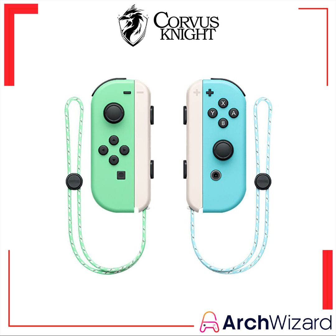 Corvus Knight Nintendo Switch Joy Con Controller Third-Party Model 任天堂 ...