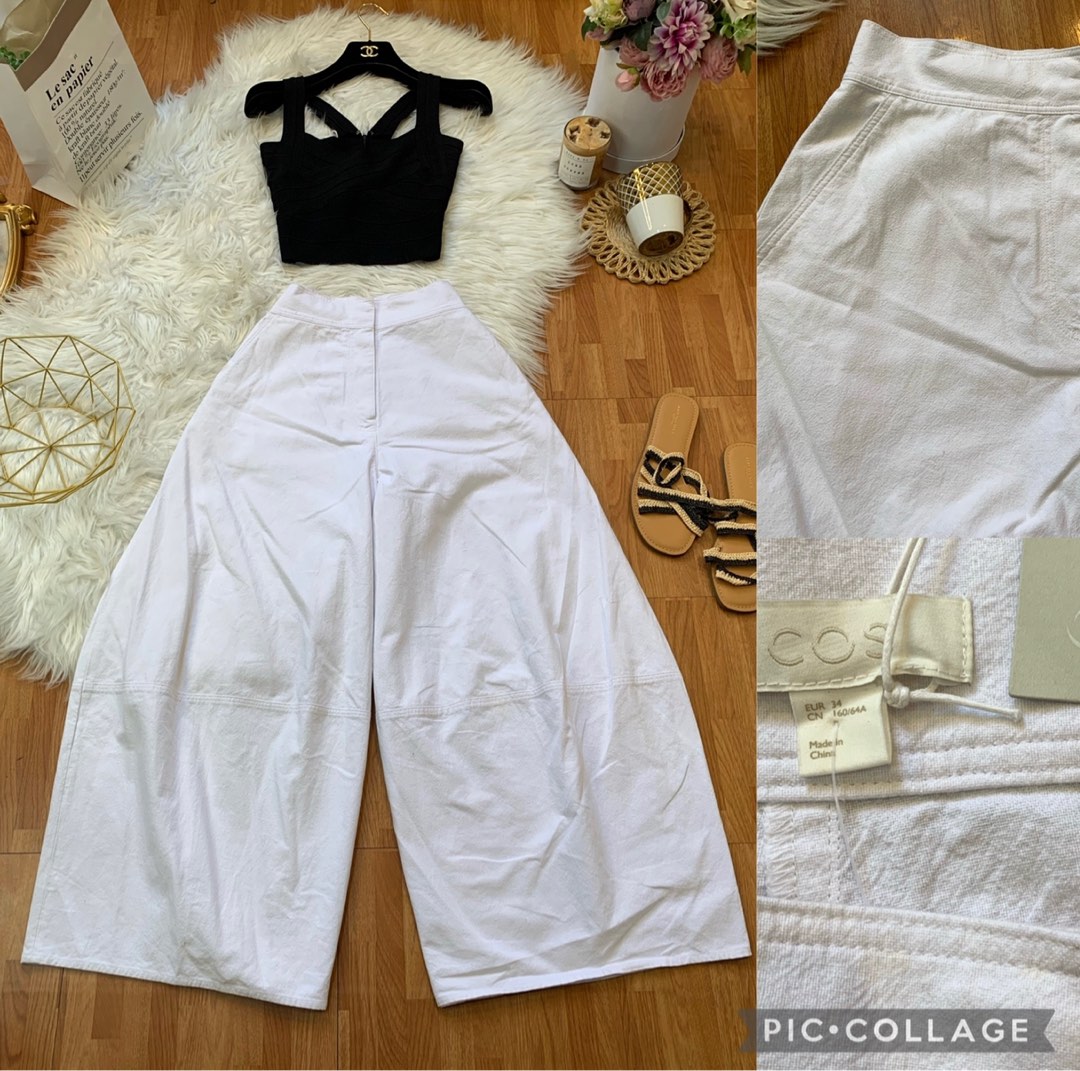 Cos new with tags high waist wide leg bottoms on Carousell