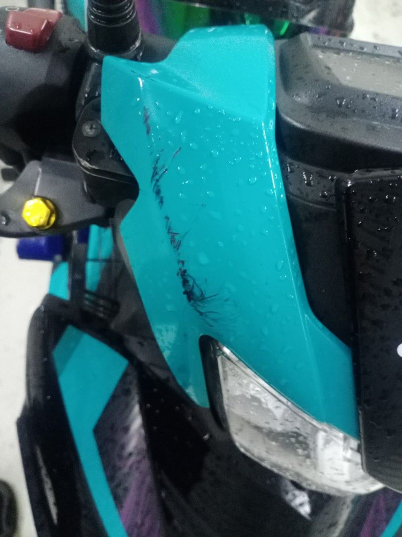 Coverset y15 v2 ori motor, Motorcycles, Motorcycle Accessories on Carousell