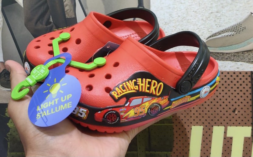 Cars Light Up Crocs