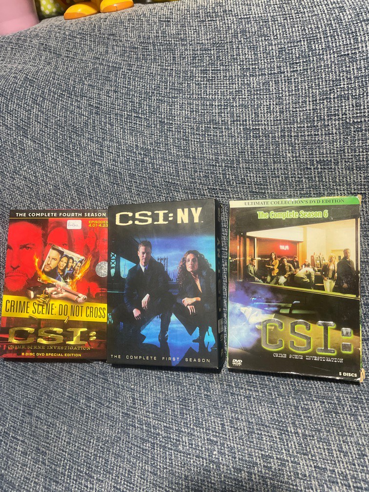 CSI DVDs, Hobbies & Toys, Music & Media, CDs & DVDs on Carousell