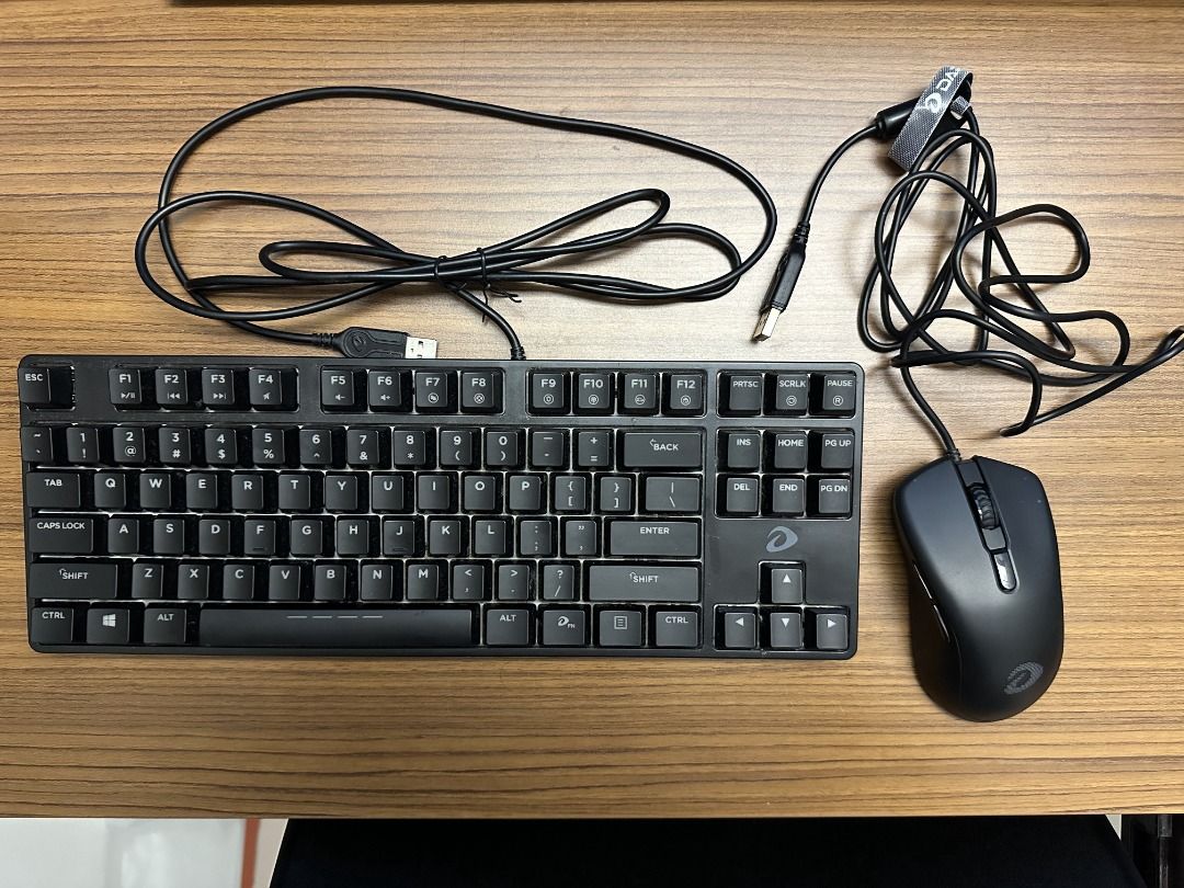 Dareu EK880 RGB 87 Key Mechanical Gaming Keyboard Red Switch + DAREU ...