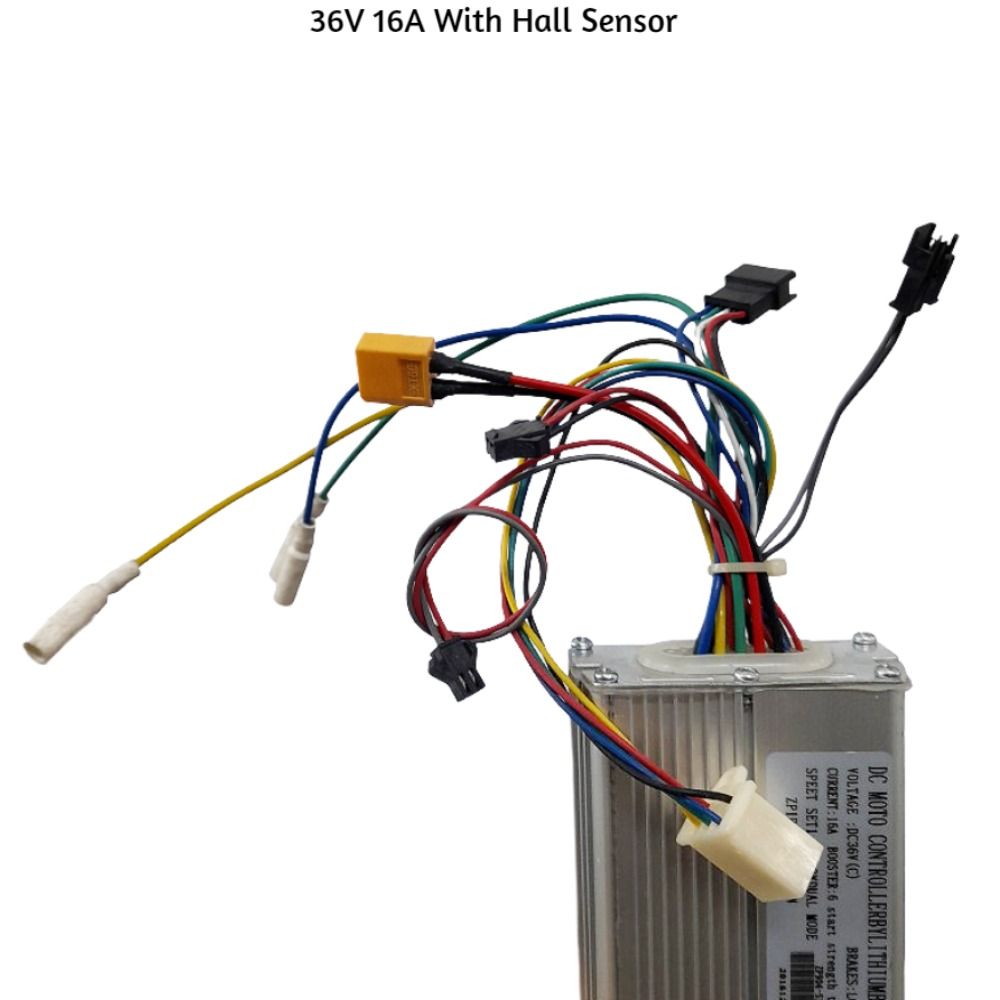 DC MOTO 36V 16A / 48V 25A Controller With Hall Sensor (Code : BHD ...