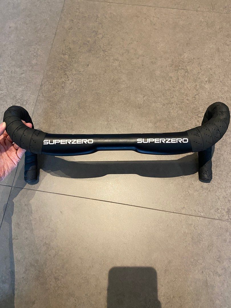 DEDA Superzero Dropbar 440mm, Sports Equipment, Bicycles & Parts, Parts ...
