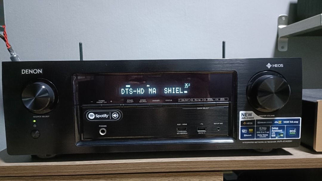 Denon AVR-X1400H, TV & Home Appliances, TV & Entertainment ...