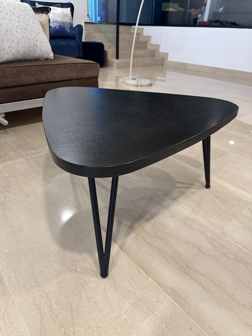 Designer Triangle Shaped Coffee Table, Furniture & Home Living ...