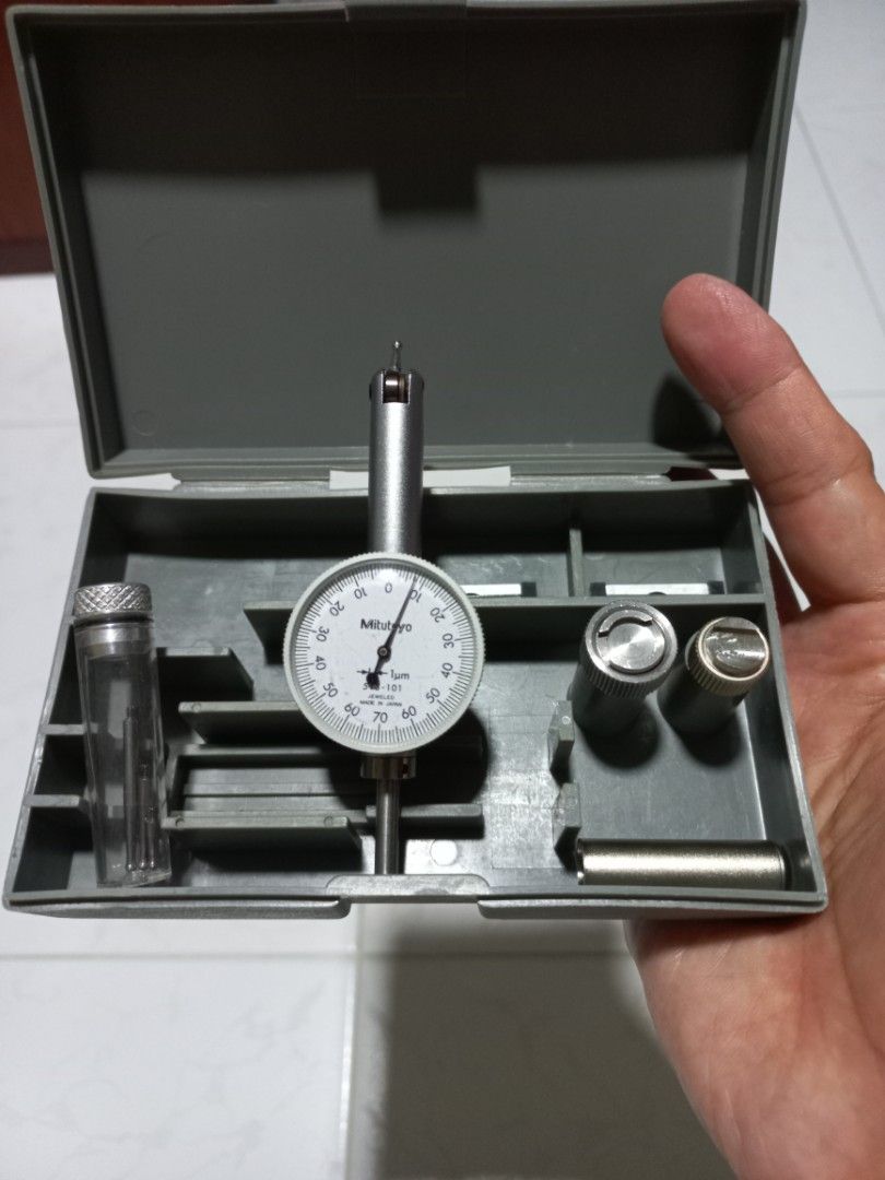 Mitutoyo Dial indicator(0.001 micro), Hobbies & Toys, Memorabilia ...