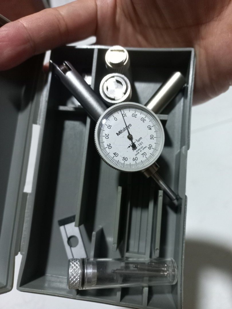 Mitutoyo Dial indicator(0.001 micro), Hobbies & Toys, Memorabilia ...