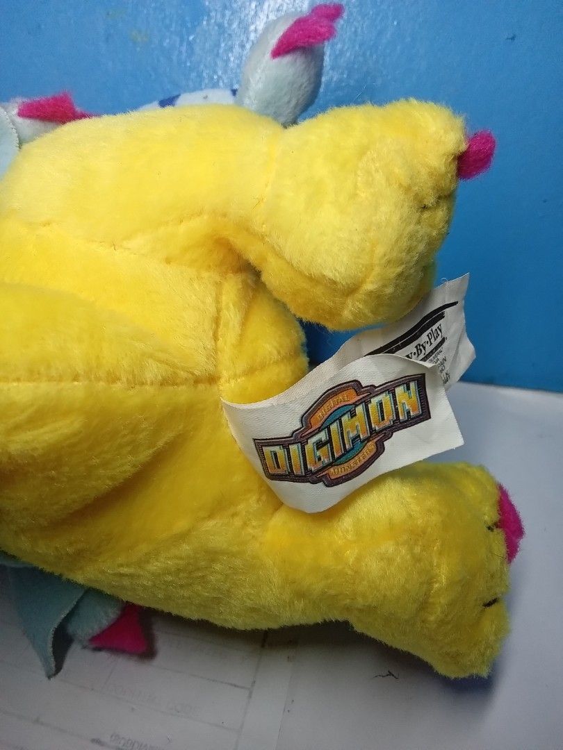 Digimon Gabumon plush, Hobbies & Toys, Toys & Games on Carousell