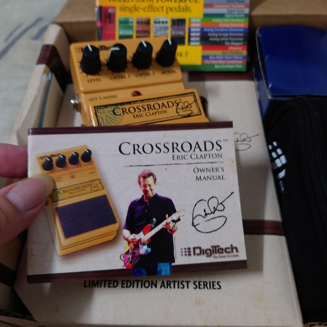 Digitech Eric Clapton Crossroads Electric Guitar Pedal Full Box for ...