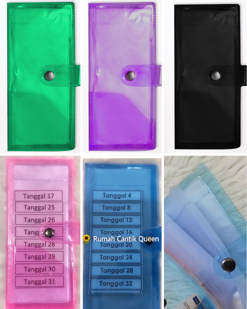 Dompet disiplin keuangan mika, Fesyen Wanita, Tas & Dompet di Carousell