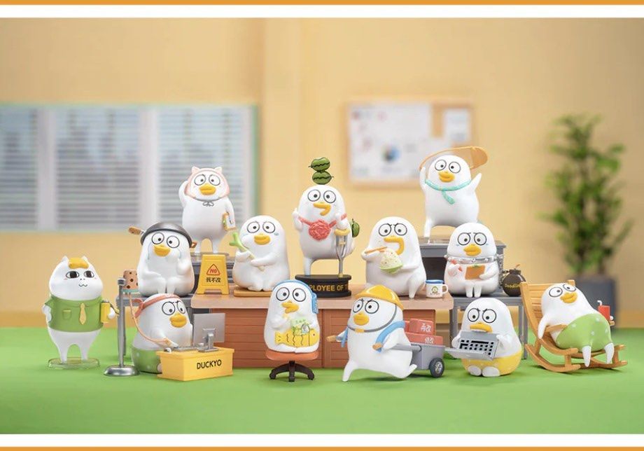 Duckyo popmart full set BNIF, Hobbies & Toys, Toys & Games on Carousell