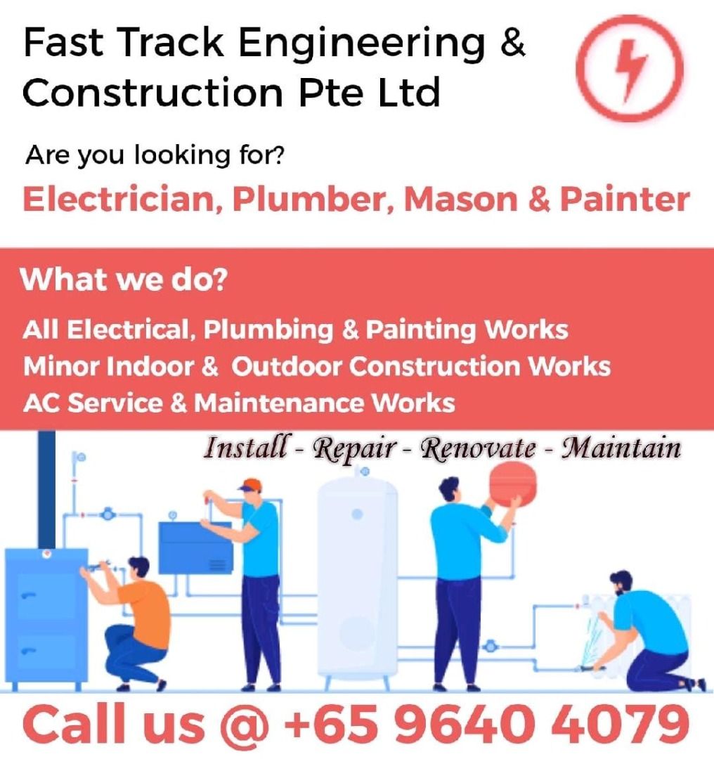 Electrical, Plumbing, AC, Minor Construction Repairs, Home Services ...