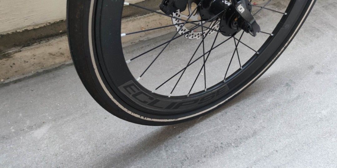 Element Ecosmo Nicks 2022 10 Speed Foldie Folding Bike, Sports ...