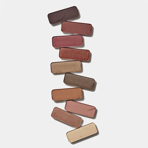 ELF Metallic Shimmer Eyeshadow Palette, Rose Gold - Nude 14g, Beauty ...