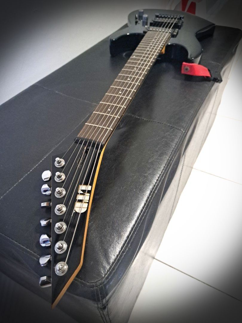 ESP LTD 7 String Guitar REVERSE HEADSTOCK, Hobbies & Toys, Music ...