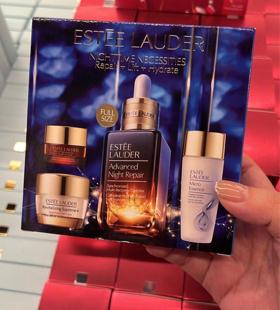 Estee Lauder Advanced Night Repair nighttime necessities repair+lift ...